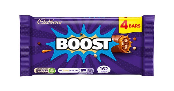 Cadbury Boost Bar (4 Pack) - Bars| SweetCo