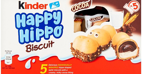 Kinder Happy Hippo Chocolate (5 Pack) - Bars| SweetCo