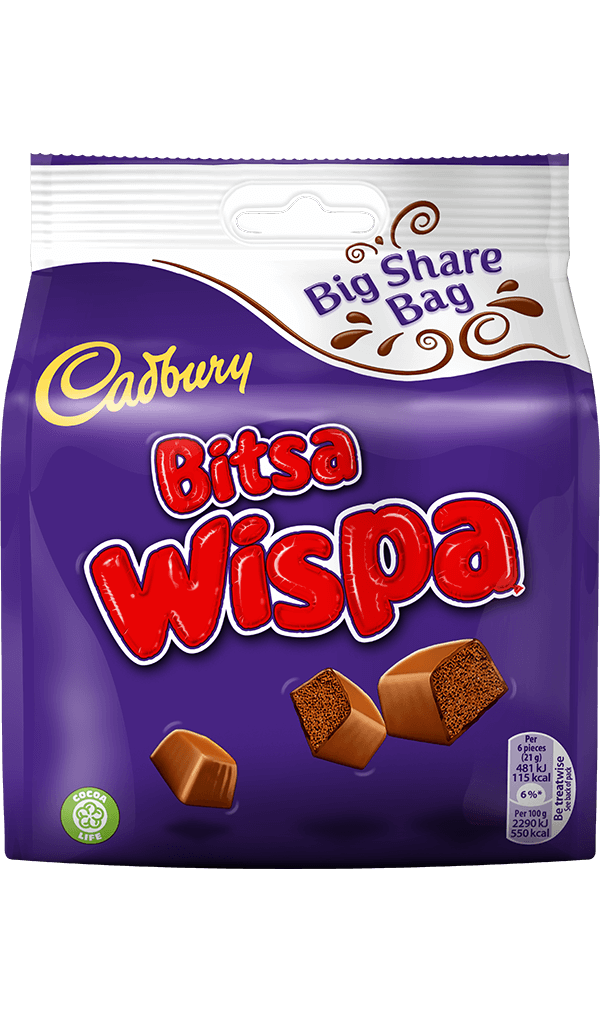 Bitsa Wispa Pouch (110g) | Pouch Bags| SweetCo, SweetCo Bitsa Wispa Pouch (110g) | Pouch Bags| SweetCo, SweetCo